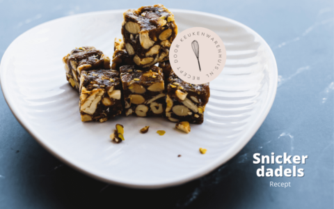 Snicker dadels - Recept - Keukenwarenhuis.nl