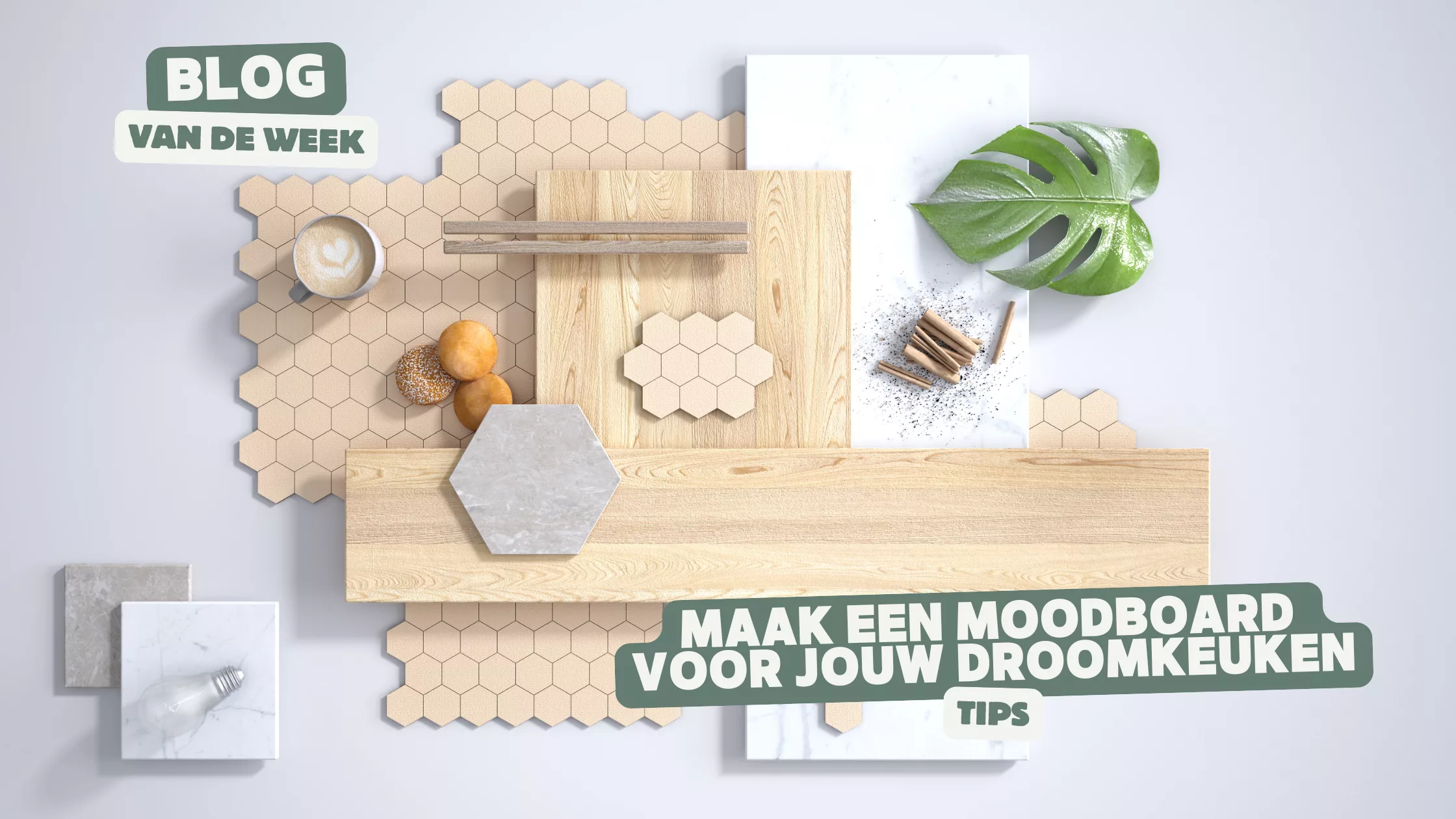 Maak een keuken moodboard - Stappenplan - Keukenwarenhuis.nl